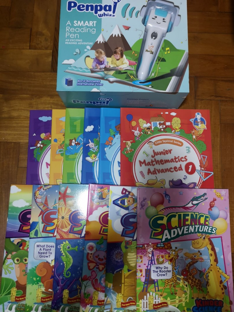 Kids Reading Pen with books set - Pen Pal Whizz set, Hobbies & Toys ...