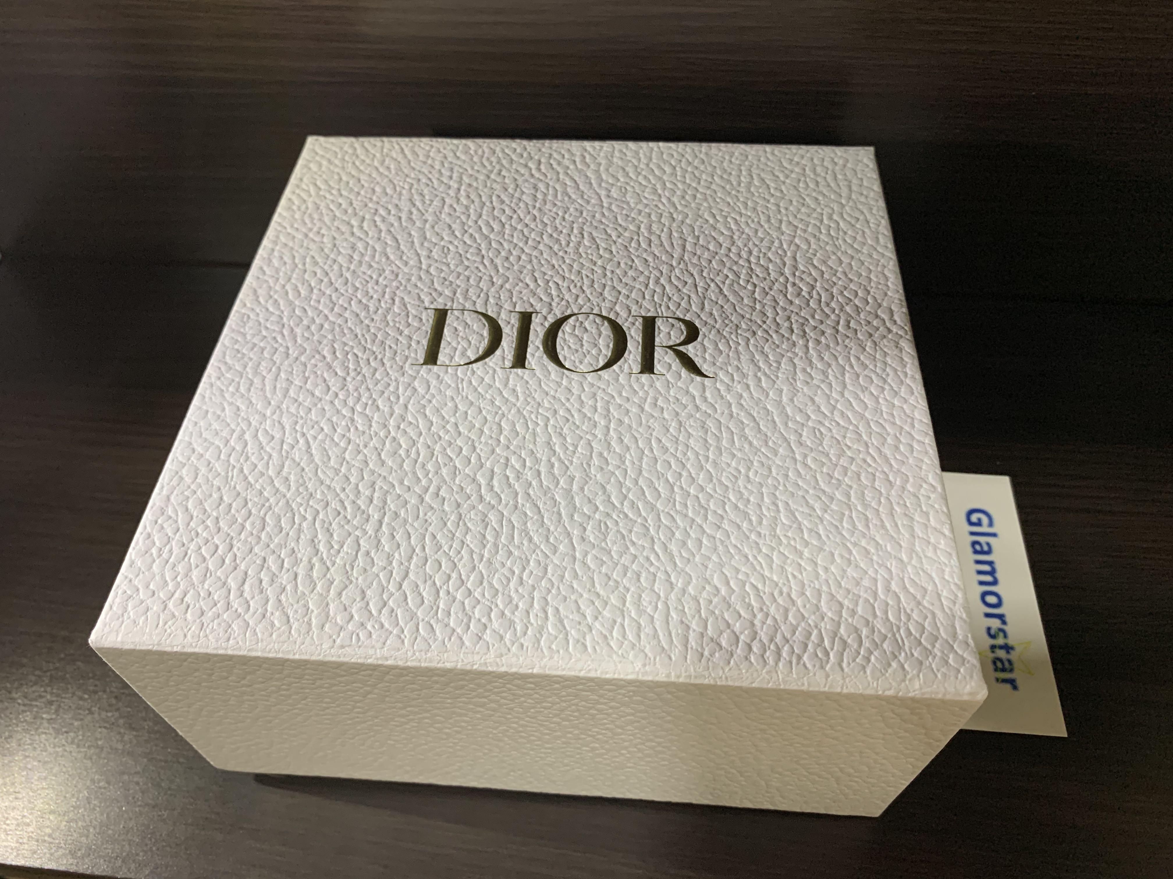 Limited Edition Gold Dior word Magnetic Gift Box - 18cm x 18cm x 8cm ...