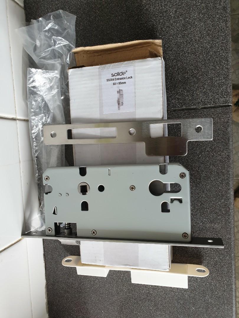 Main Door lock, complete set, Furniture & Home Living, Furniture, Other ...