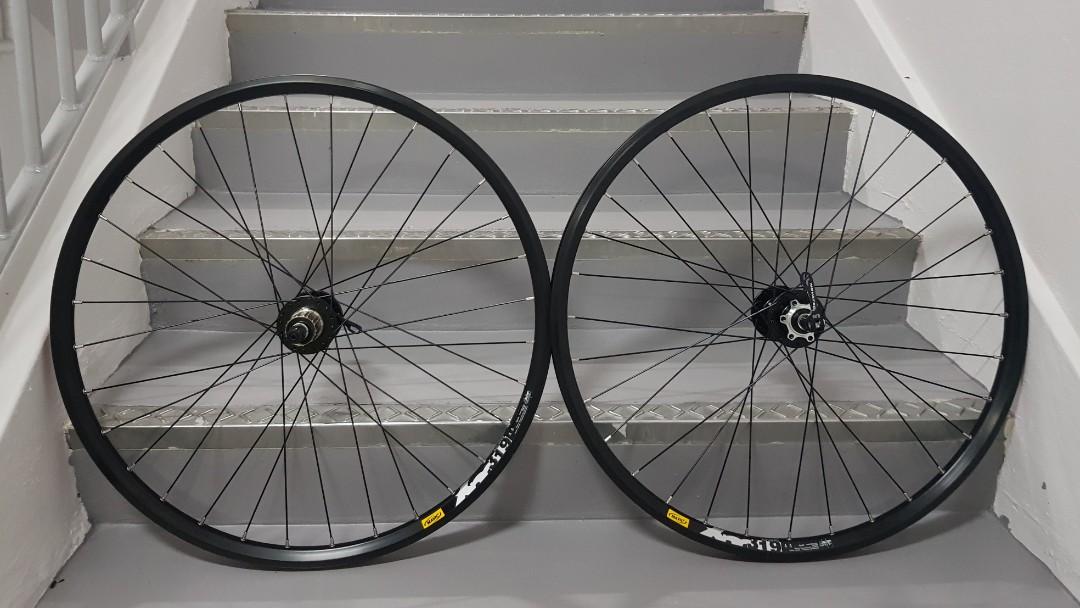 Mavic 319 × Novatec Hubs 26" Wheelset, Sports Equipment, Bicycles ...