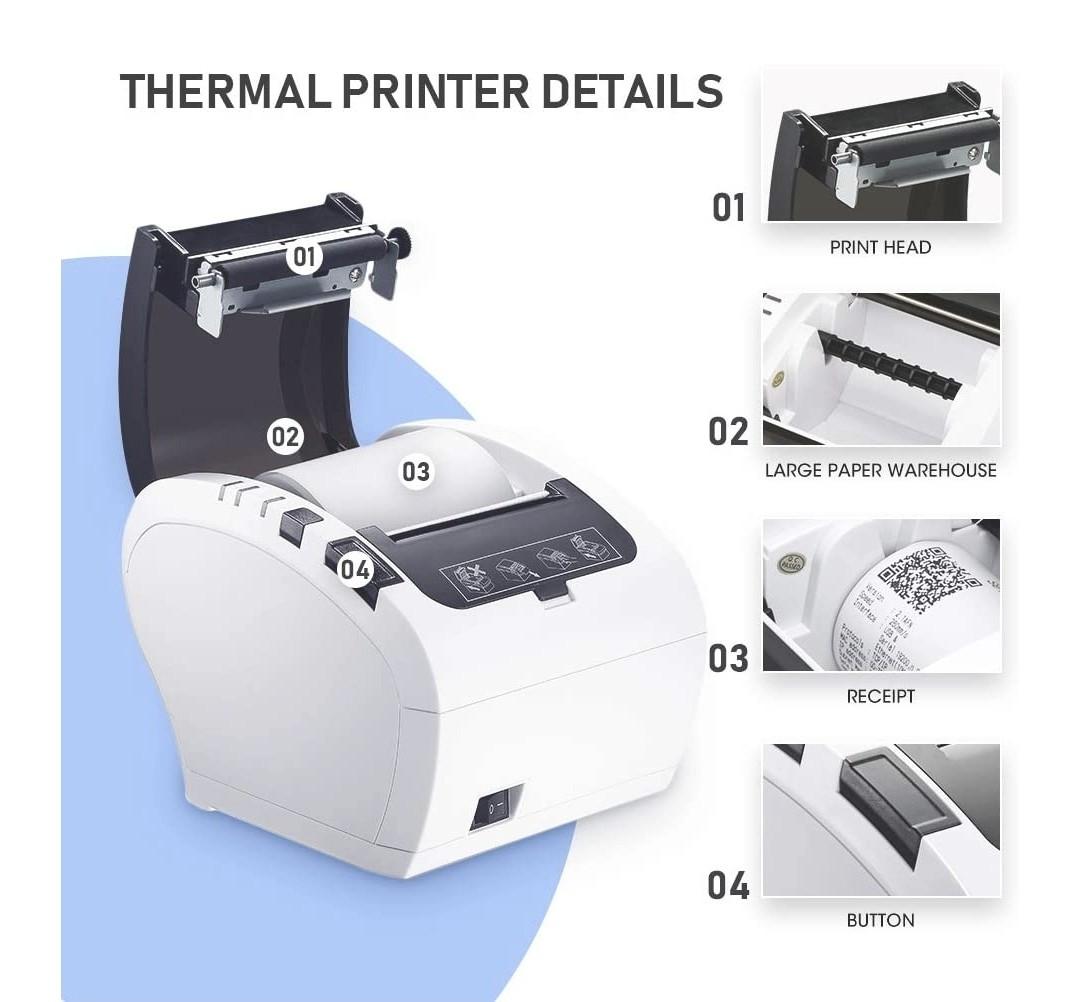 MUNBYN Thermal Printer ITPP047, Computers & Tech, Printers, Scanners ...