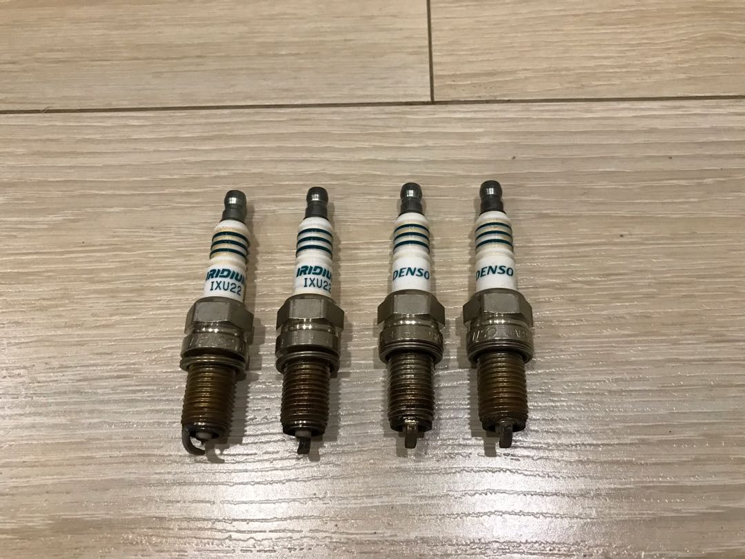 Myvi/ Alza Denso IXU22 Iridium Spark Plug, Auto Accessories on Carousell