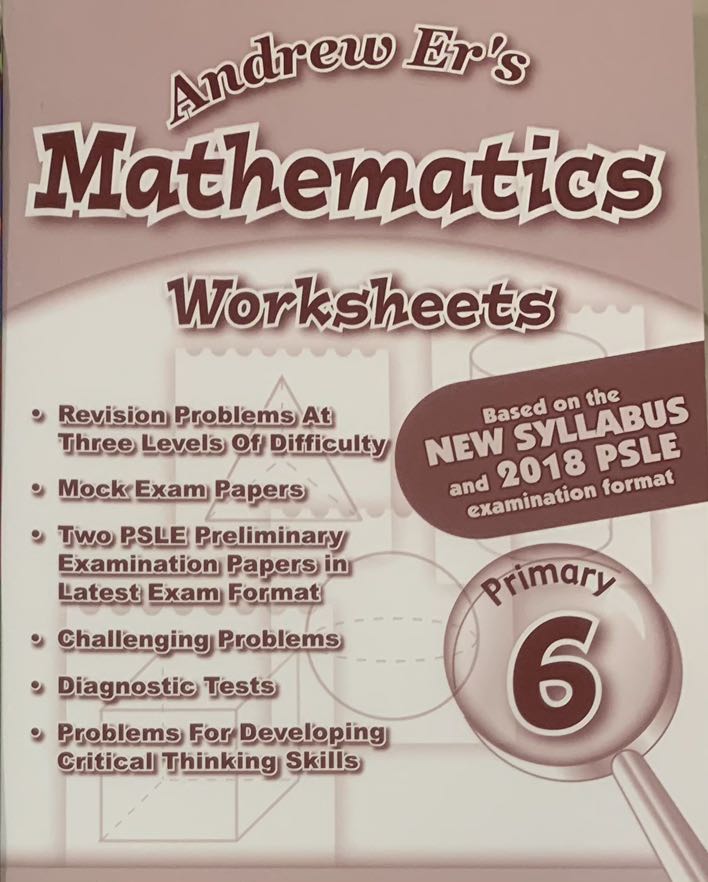 New P6 Maths Assessment Book Andrew Er, Books & Stationery, Textbooks ...