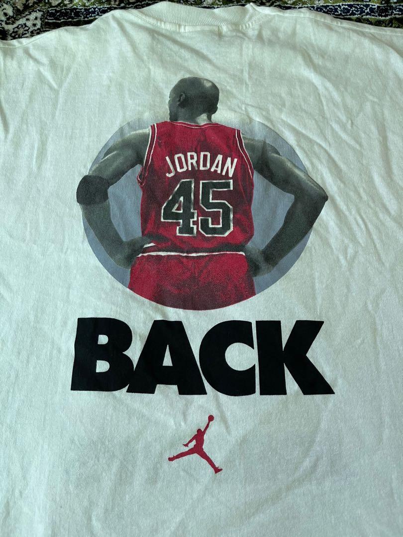 Nike Air Jordans Back, Men's Fashion, Tops & Sets, Tshirts & Polo ...