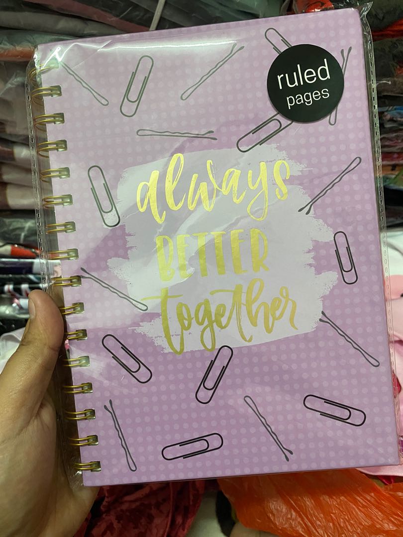 Notebook A5 hard cover buku nota kulit keras, Hobbies & Toys, Books ...