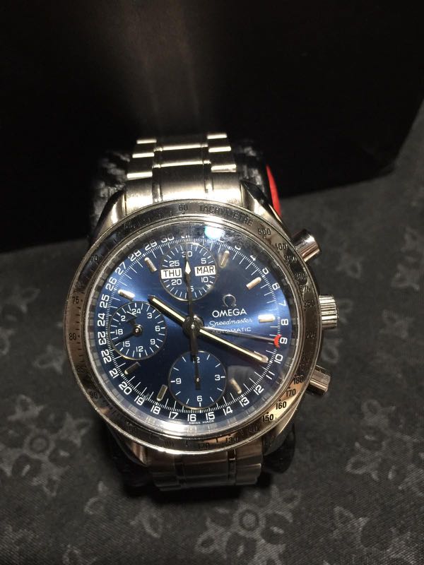 Omega Speedmaster Triple Calendar, Luxury, Watches on Carousell