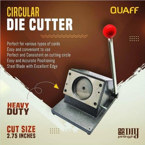 Quaff PVC Die Cutter Circular, Furniture & Home Living, Office ...