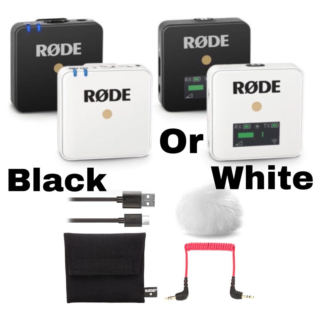 Rode Wireless GO black and white ( Price just for one ), Photography ...