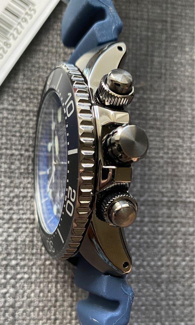 Seiko Prospex Save The Ocean Diver's SSC701P1 Quartz Chronograph ...