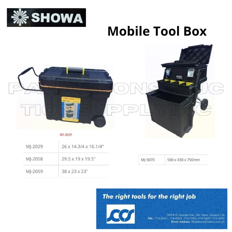 Showa Plastic Trolley Tool Box, Commercial & Industrial, Construction & Building Materials on ...