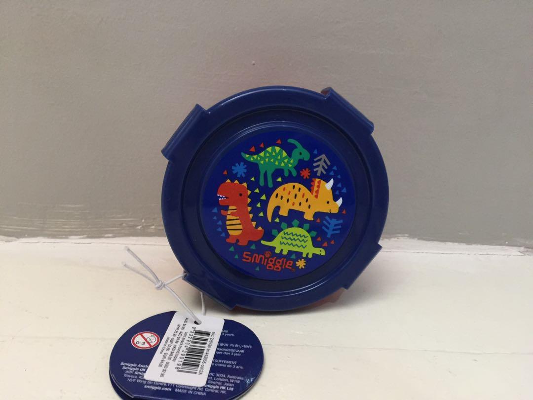 Smiggle Mini Round Dino Tupperware, Babies & Kids, Nursing & Feeding ...