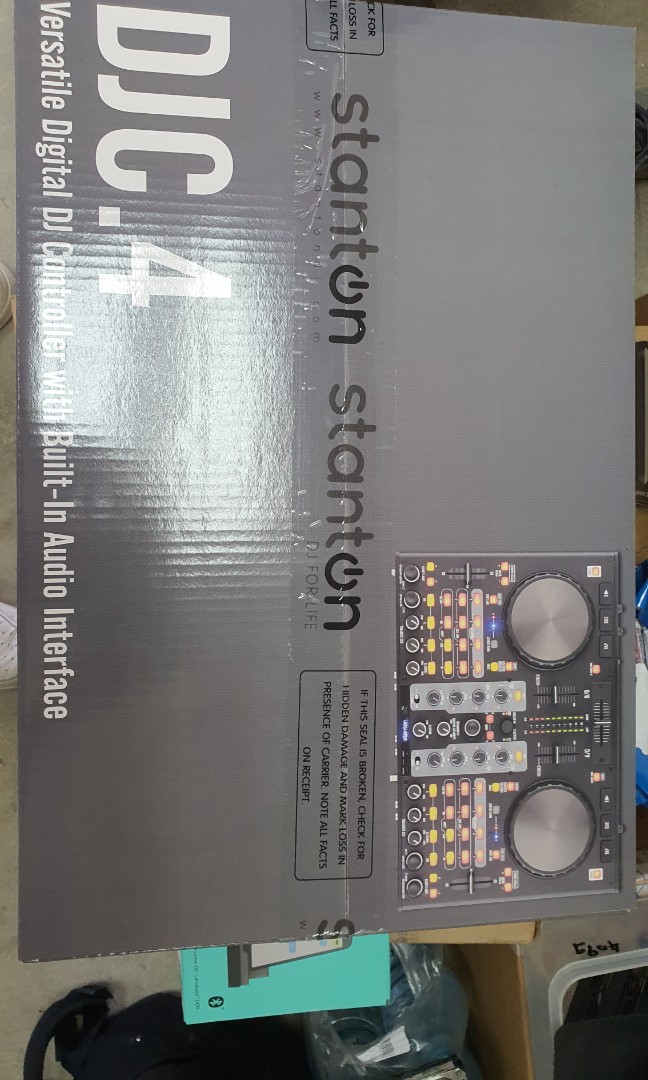 Stanton DJC.4 Virtual DJ Digital Workstation, Audio, Other Audio Equipment on Carousell