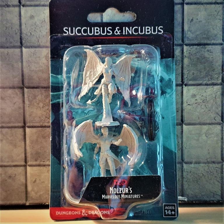 Succubus & Incubus - Dungeons & Dragons Miniatures, Hobbies & Toys ...