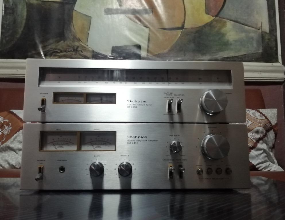 Technics Stereo Integrated Amplifier w/ VU Meters & Tuner (Vintage ...