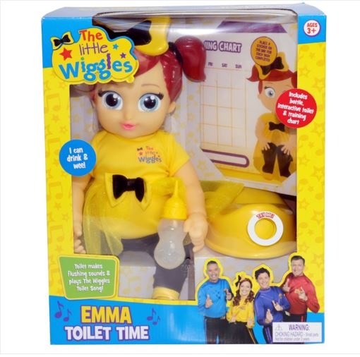 THE WIGGLES EMMA TOILET TIME #weekend special , 興趣及遊戲, 收藏品及紀念品, 明星周邊 ...