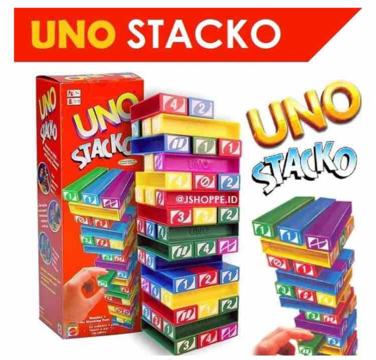 UNO STACKO BLOCKS Educational Toys for kids, Hobbies & Toys, Toys ...