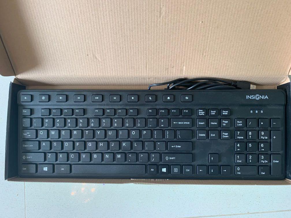 USB Keyboard (Insignia), Computers & Tech, Parts & Accessories ...