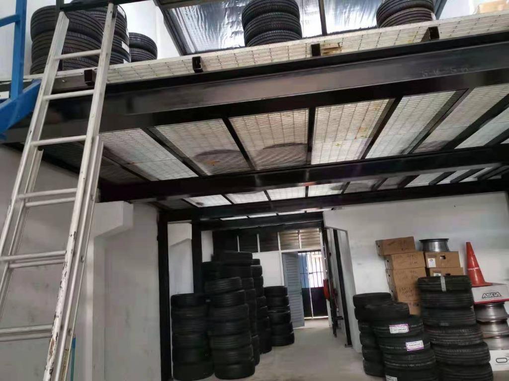 2nd hand heavy duty industry racks, mezzanine, platform, Furniture ...
