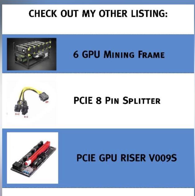 7” inch Touch Screen external LCD monitor for mining rig frame ...