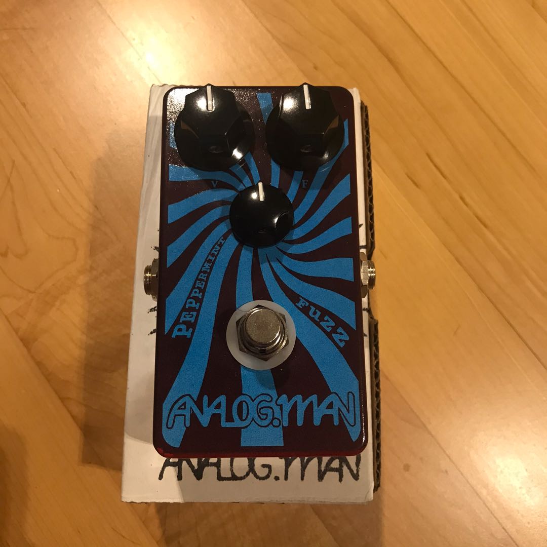 Analogman Dark Peppermint Fuzz Pedal, Hobbies & Toys, Music & Media ...