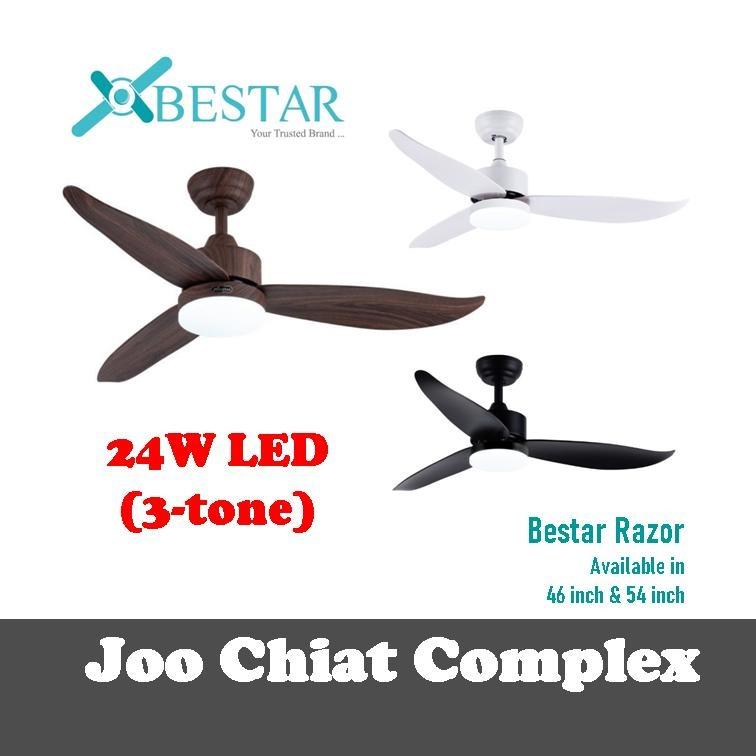 Bestar Razor DC Motor Ceiling Fan with Light - Redeem NEA Climate ...