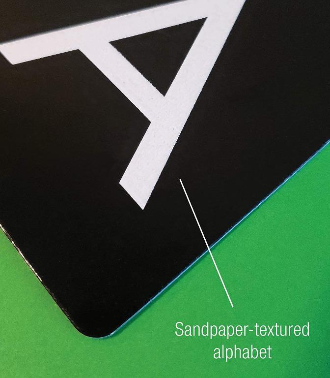 BNIP: Tactile Tracing Letters Kit - Sandpaper ABC Alphabet (Lowercase ...