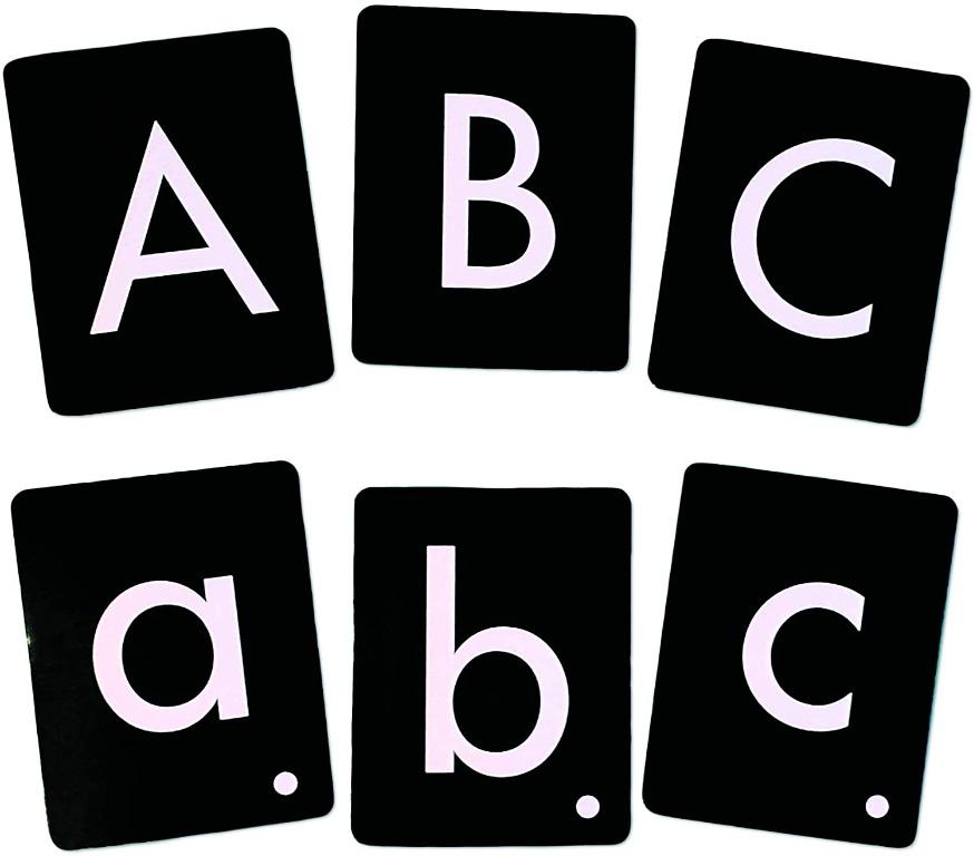 BNIP: Tactile Tracing Letters Kit - Sandpaper ABC Alphabet (Lowercase ...