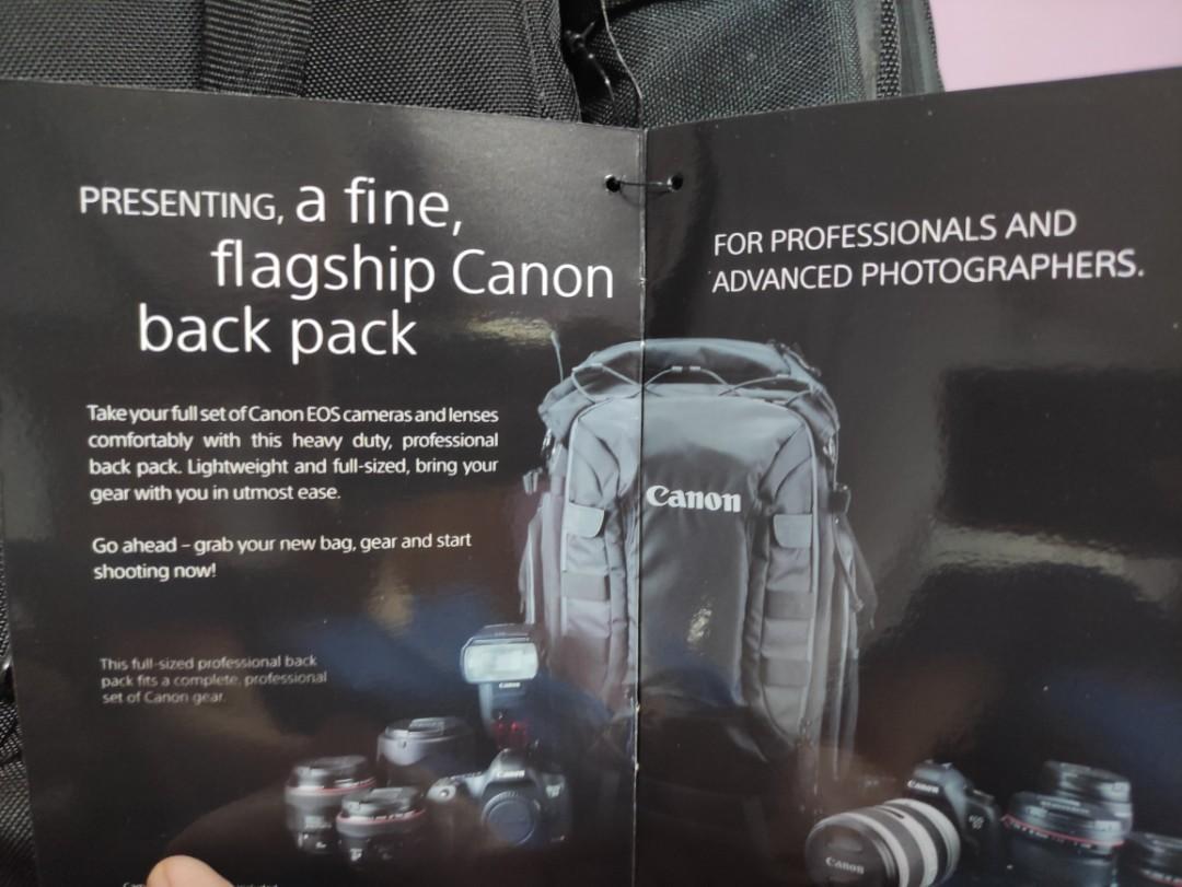 Canon Redline professional Backpack, Photography, Cameras on Carousell