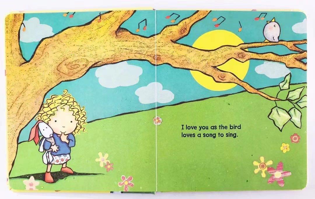 Caroline Jayne Church Children Books collection i love you through and ...