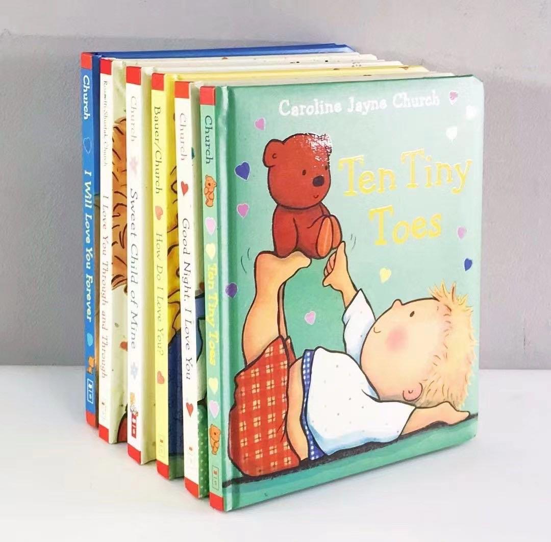 Caroline Jayne Church Children Books collection i love you through and ...