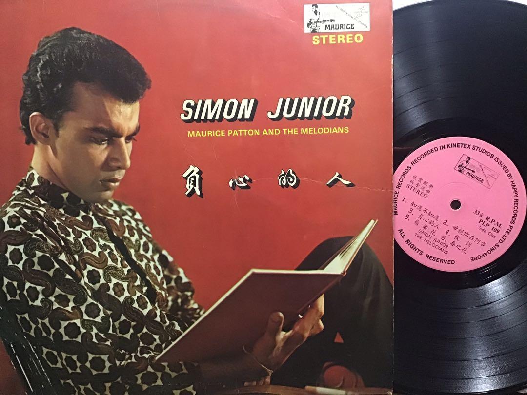 CHINESE RECORD Simon Jr and the Melodians VINYL LP Anubis Piring Hitam Cina, Hobbies & Toys ...