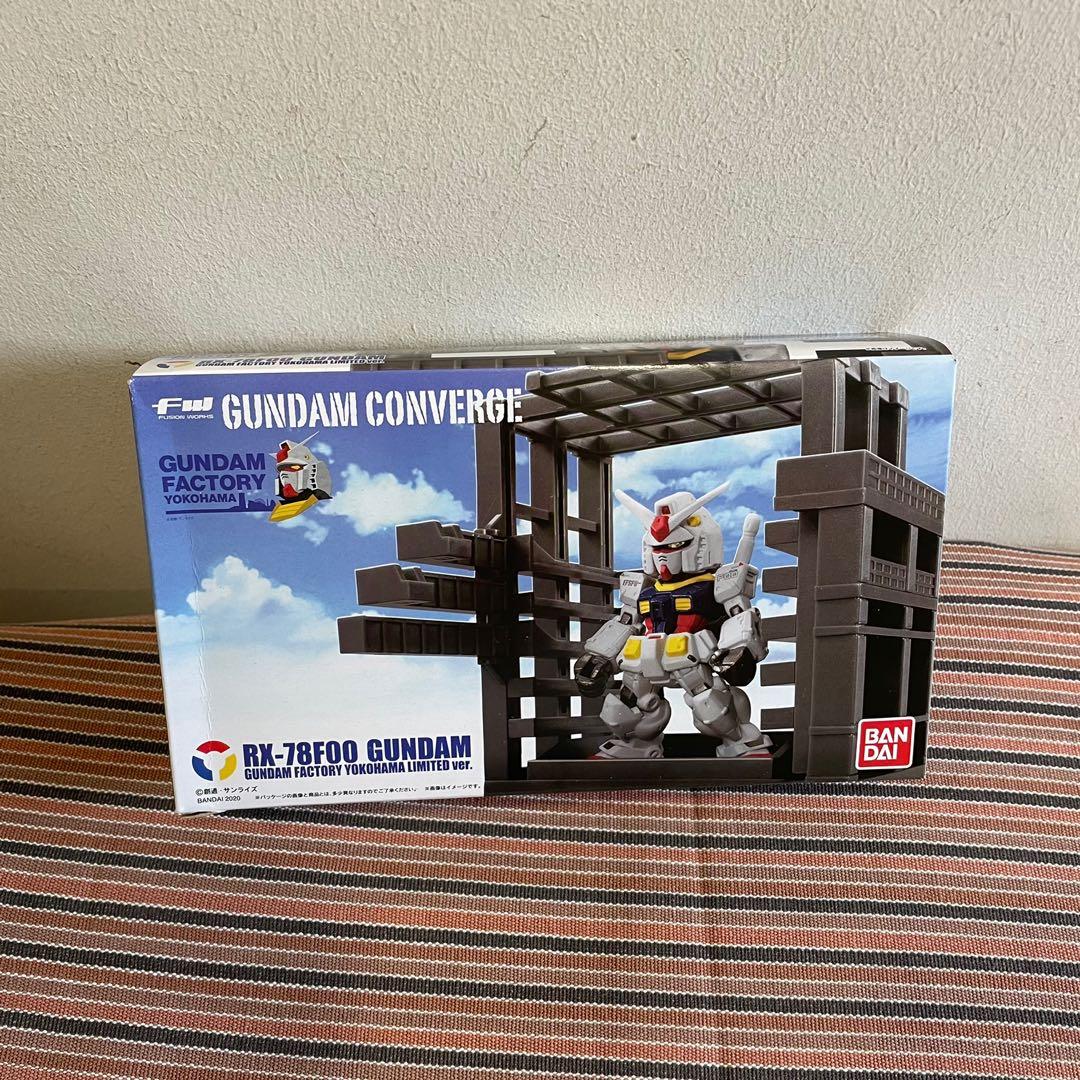 FW Converge RX-78F00 GUNDAM FACTORY YOKOHAMA, Hobbies & Toys, Toys & Games on Carousell