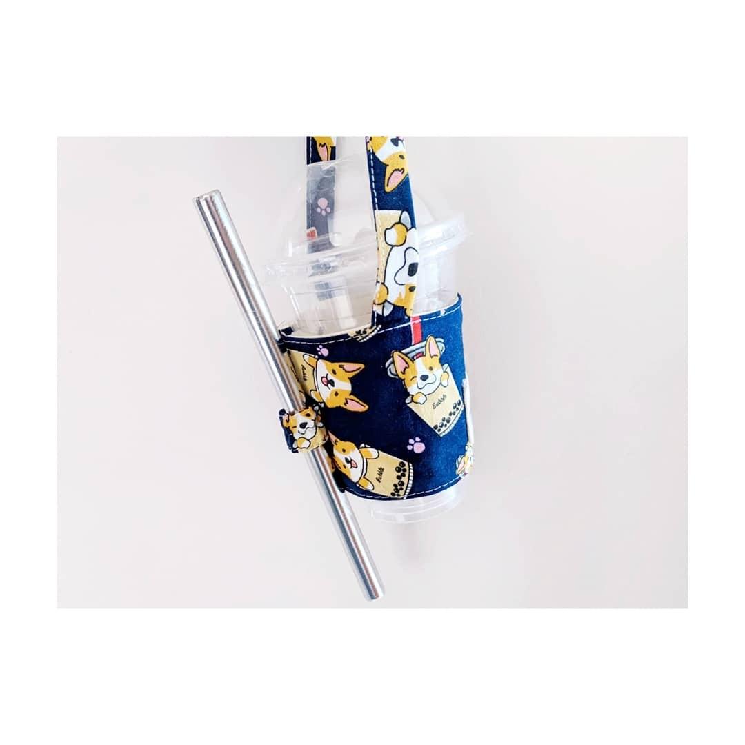 Customisable Bubble Tea Cup Sleeve Holder Handmade (Standard Non ...
