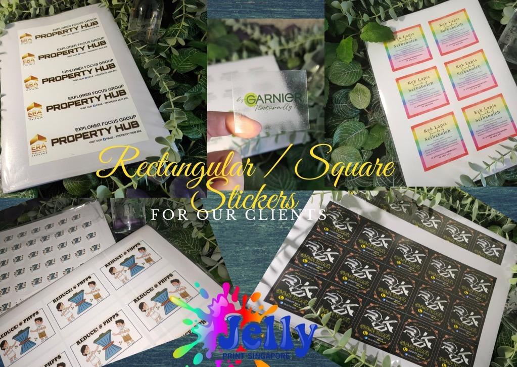 Sticker printing Services - Product Labels - tearproof, smudge proof ...