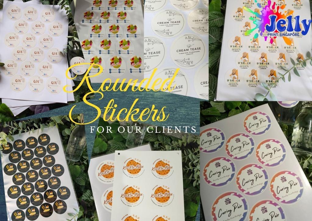 Sticker printing Services - Product Labels - tearproof, smudge proof ...