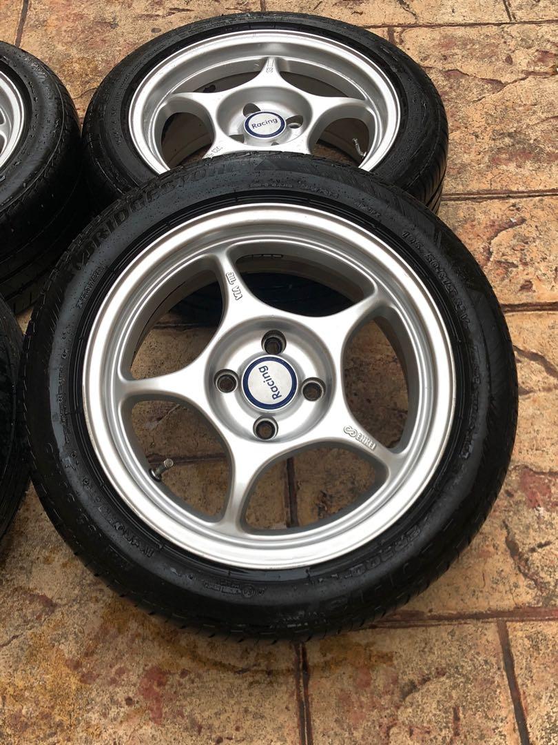 Enkei RPO1 THAILAND 15 Pcd100, Auto Accessories on Carousell