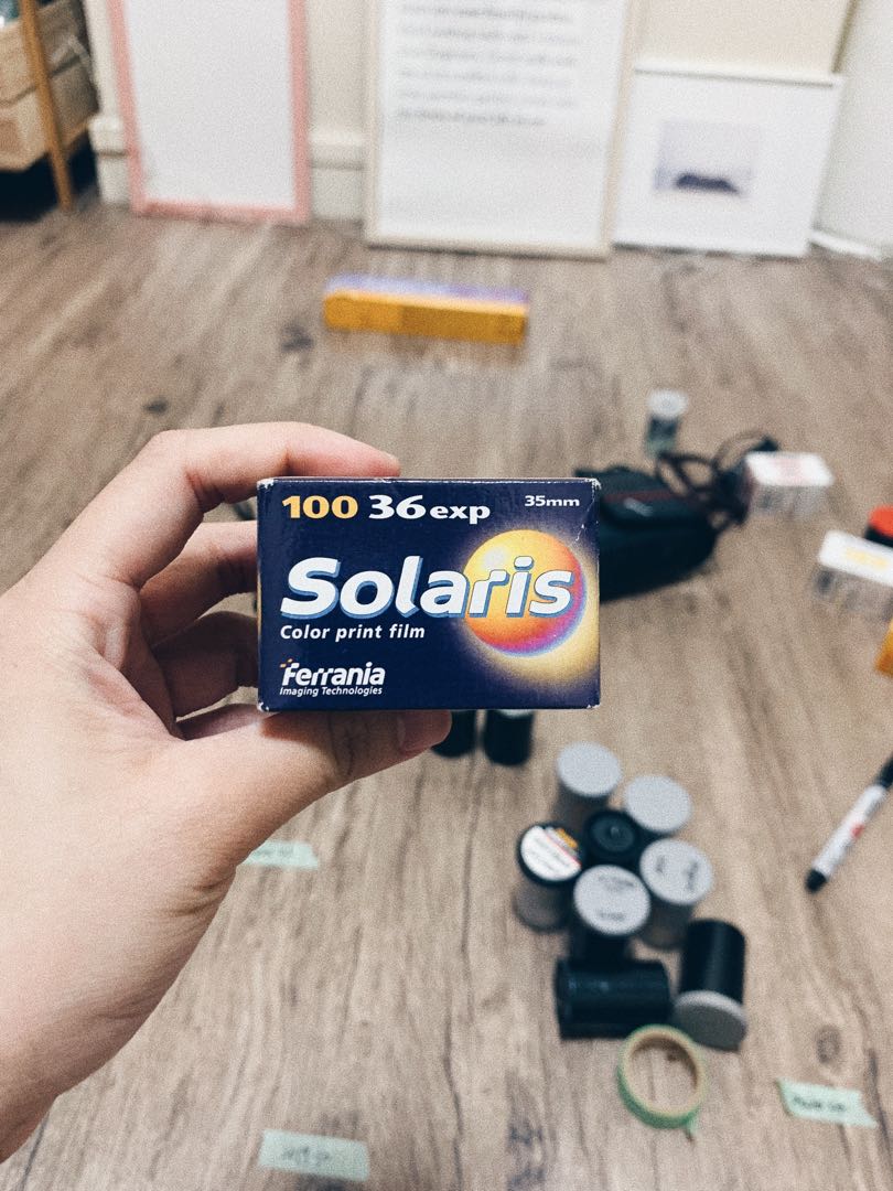 Ferrania Solaris 100, 36exp, Photography, Cameras on Carousell