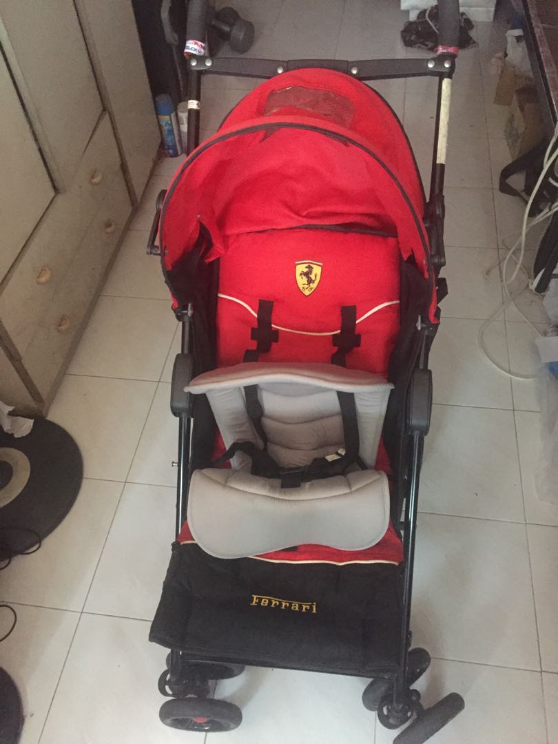 Ferrari stroller, Babies & Kids, Going Out, Strollers on Carousell