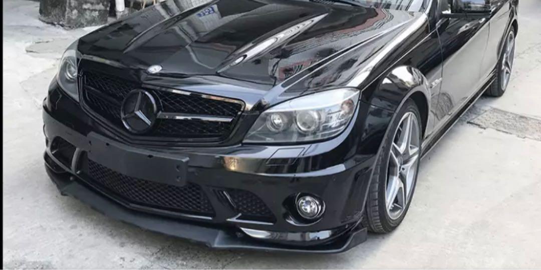 W204 C63 MERCEDES PRE FL FACELIFT BUMPER BODYKIT FULL KIT 07-13 2007 ...
