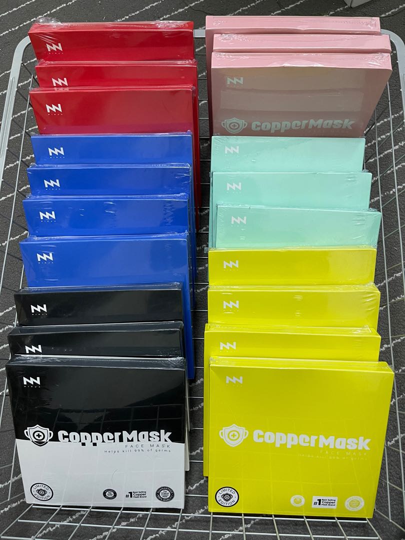 Genuine coppermask available, Health & Nutrition, Face Masks & Face ...