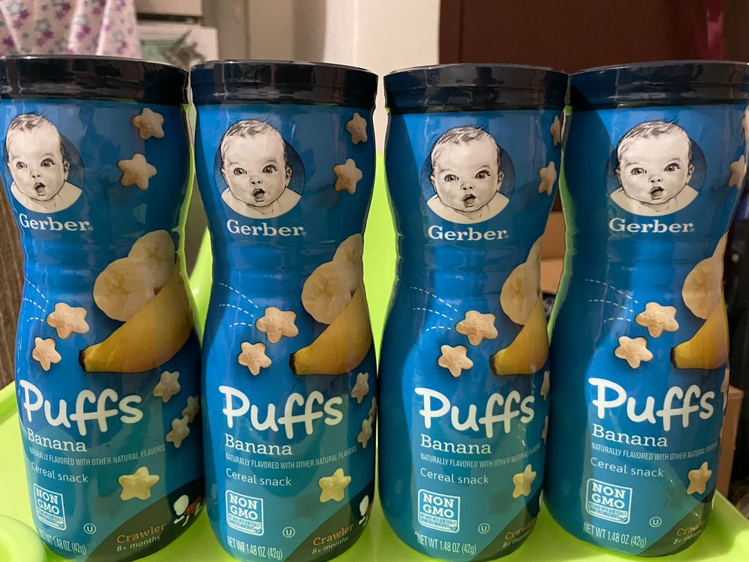 Gerber puffs, Babies & Kids, Nursing & Feeding, Weaning & Toddler ...