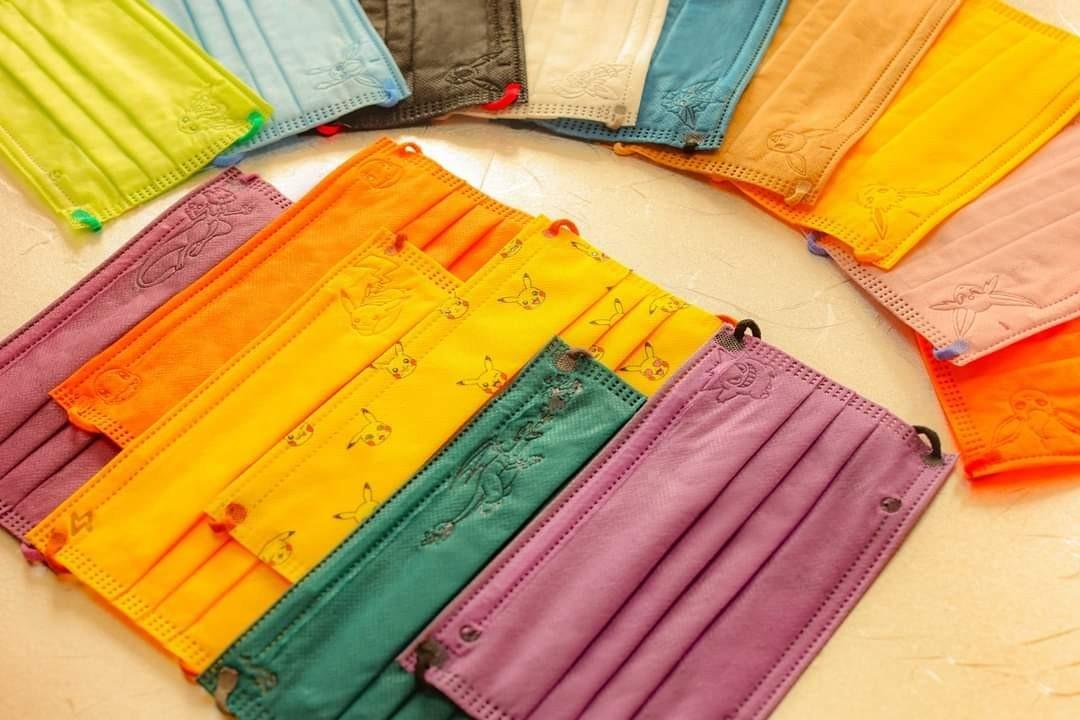 [READY] H Plus Mew Mewtwo Pokemon Adult Mask, Health & Nutrition, Face ...