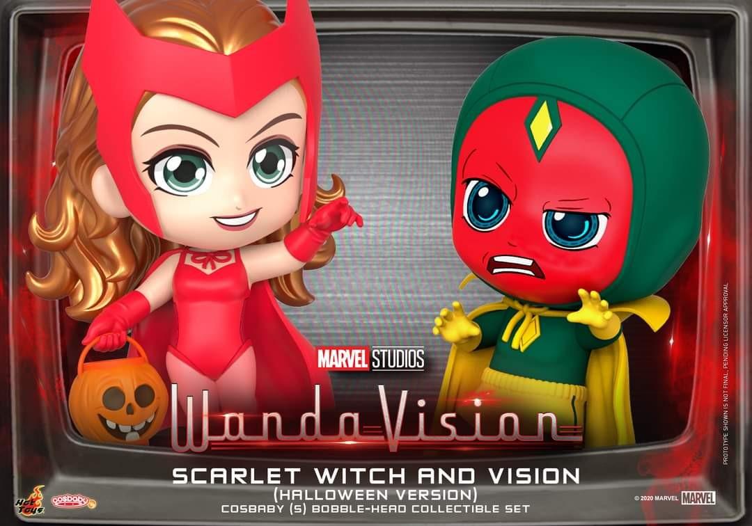 Hot Toys Disney's WandaVision Scarlet Witch and Vision Halloween ...