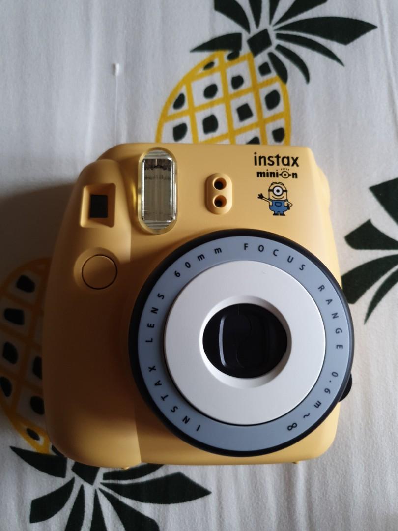 Instax minion camera, Photography, Cameras on Carousell