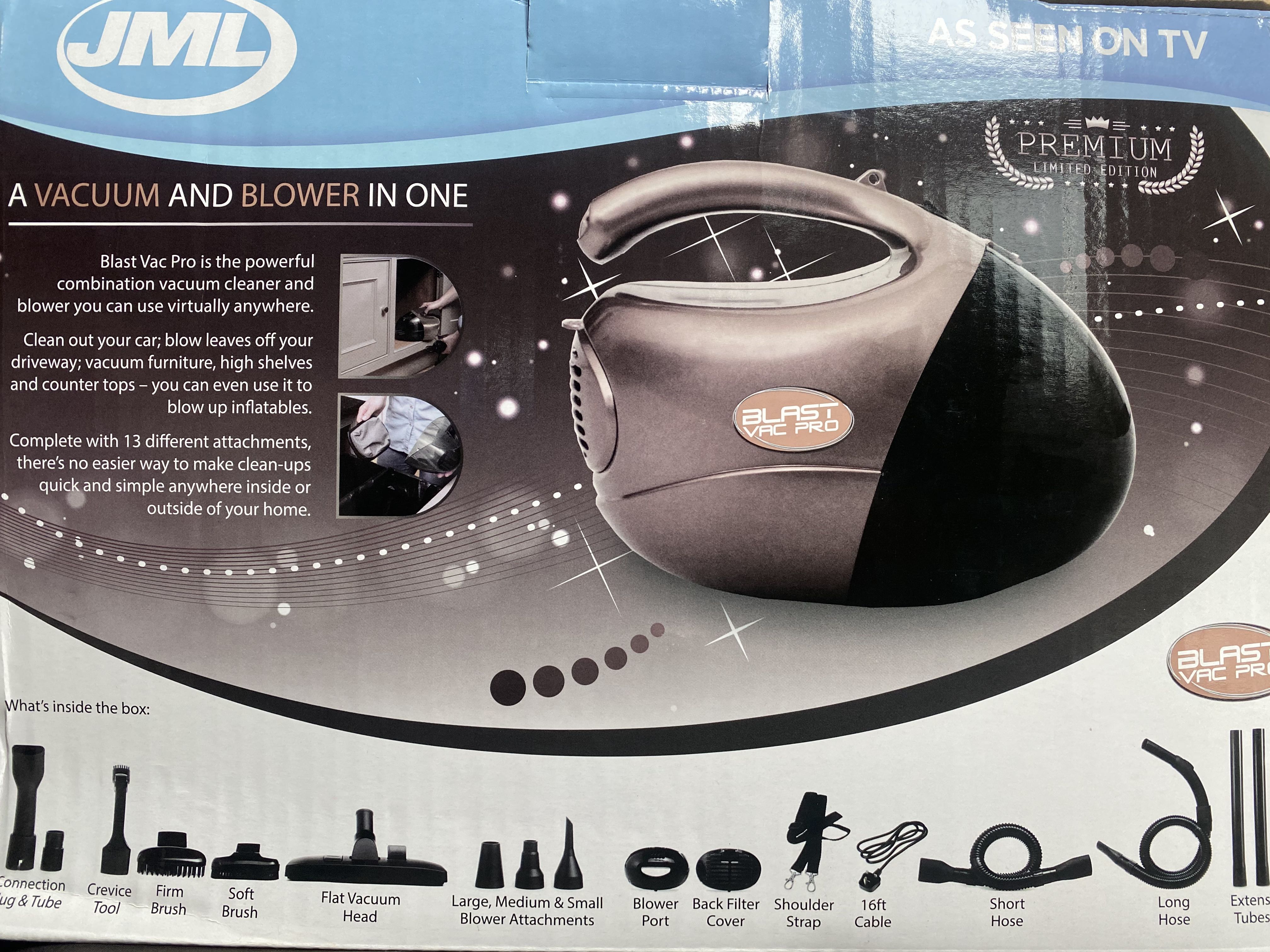 Vacuum - JML Blast Vac Pro, TV & Home Appliances, Vacuum Cleaner ...