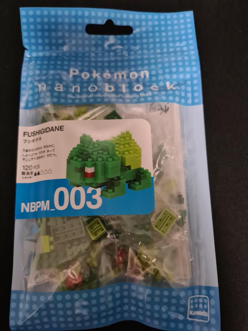 Nanoblock Pokemon Bulbasaur Kawada, Hobbies & Toys, Toys & Games on Carousell