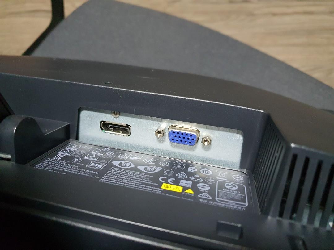 Lenovo ThinkVision T2224d monitor, Computers & Tech, Parts ...