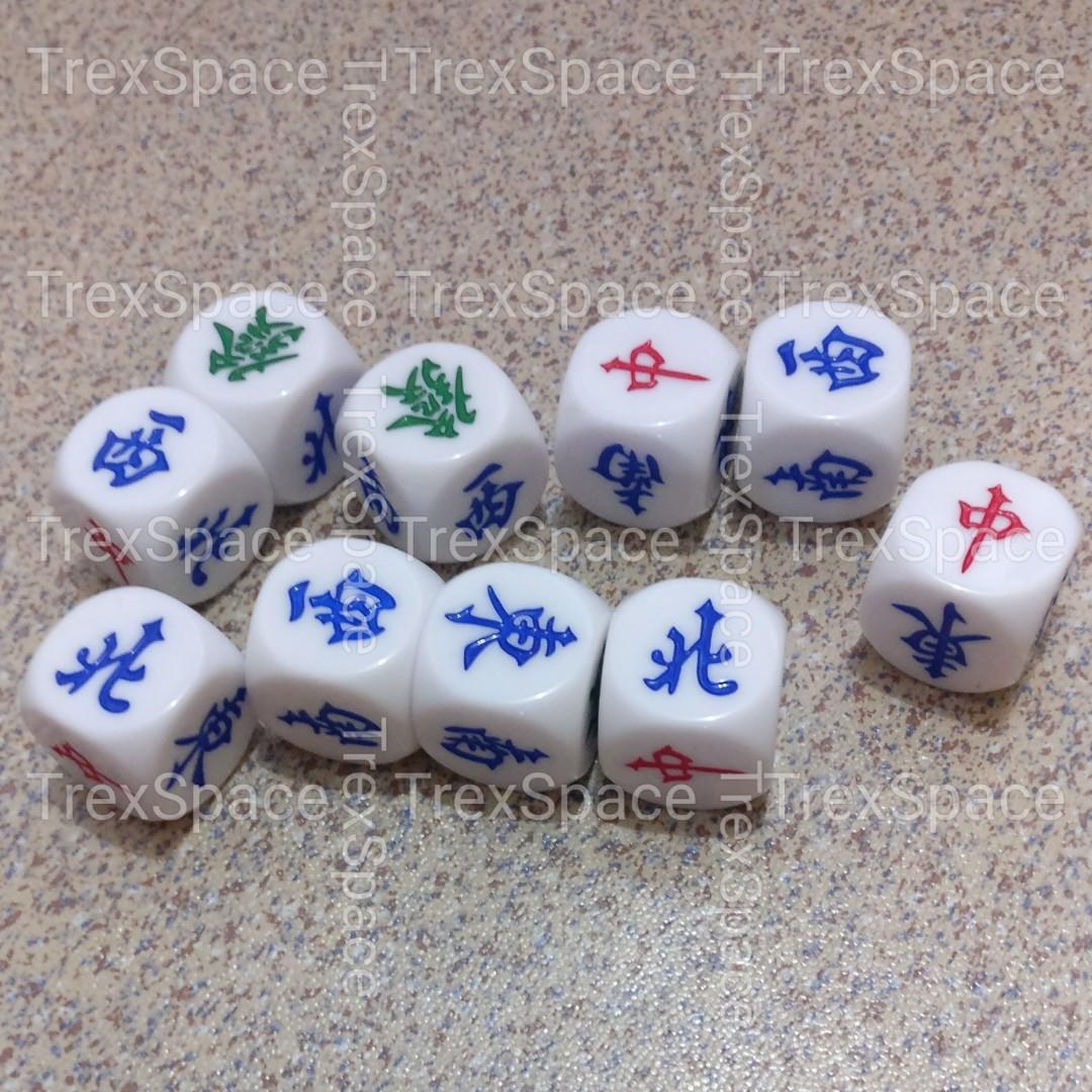 Large Mahjong Wind Direction Dice, Hobbies & Toys, Toys & Games on ...
