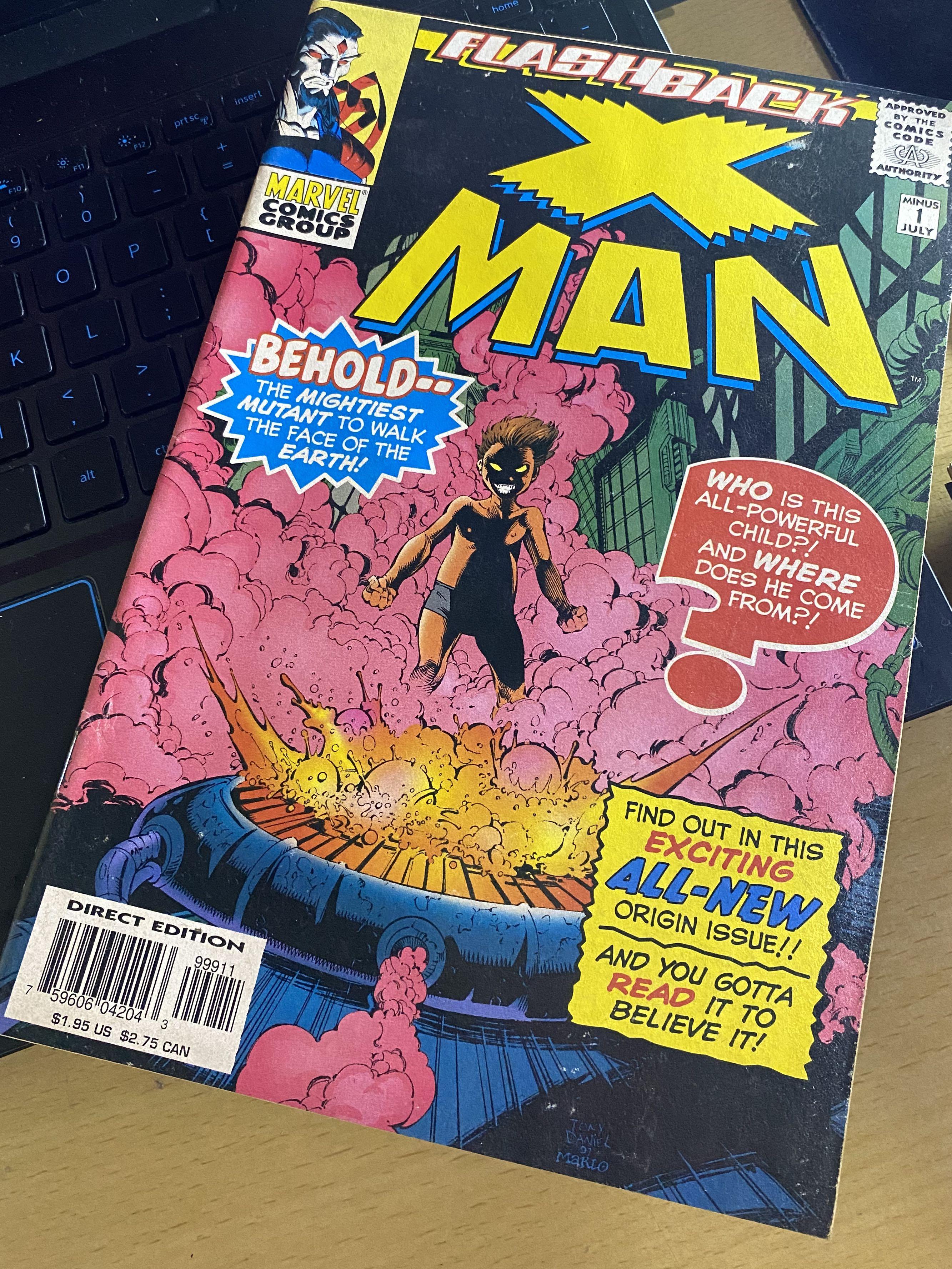 Marvel Comic - Flashback Xman, Hobbies & Toys, Books & Magazines ...