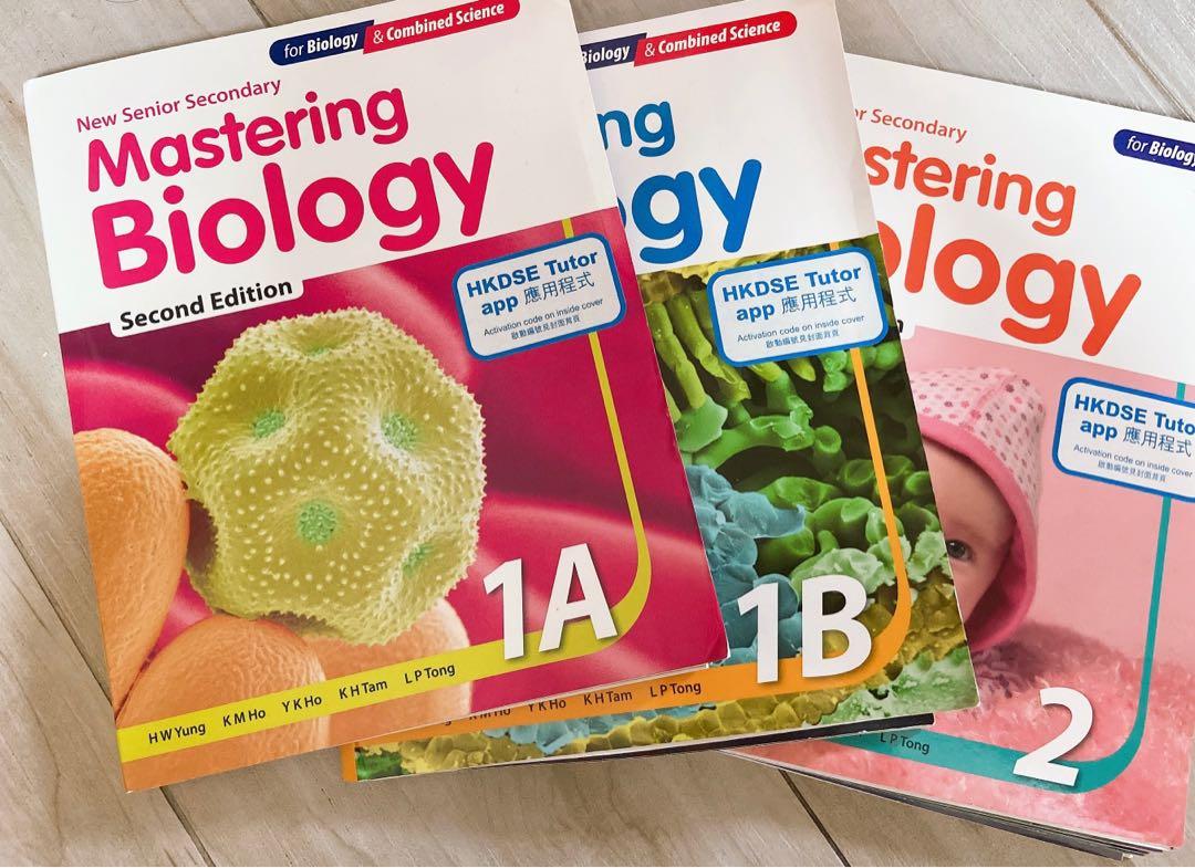 【二手但少筆跡！ 】 Mastering Biology Book 1A,1B,2 成set, 興趣及遊戲, 書本 & 文具, 教科書 ...